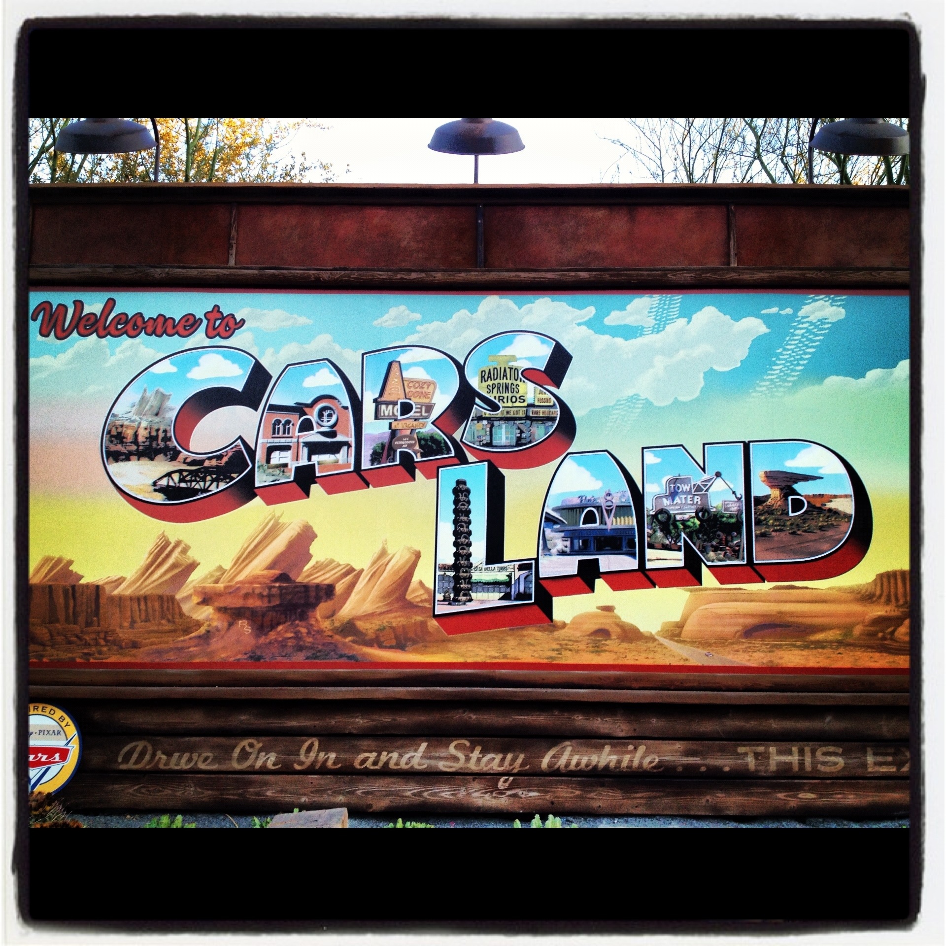 Cars Land at Disney California Adventure Park - Horsing Around In ...