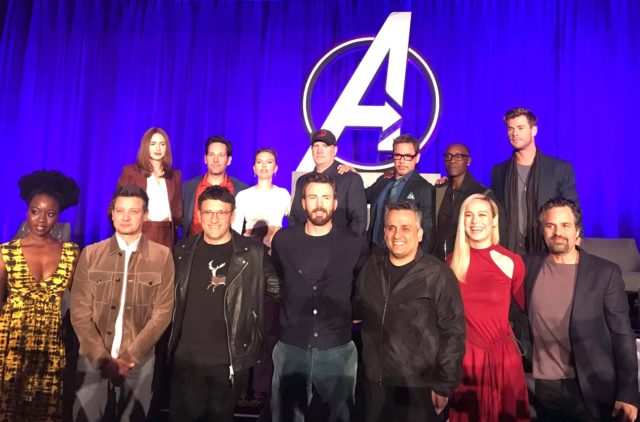 Avengers End Game Cast - Horsing Around In LAHorsing Around In LA